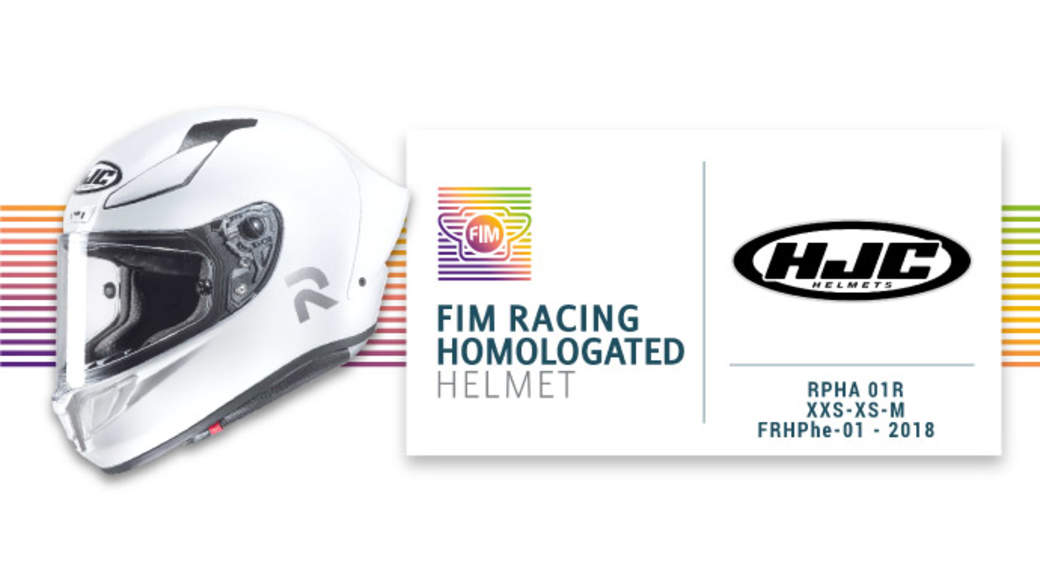 New FIM homologated helmet: HJC RPHA 01R | FIM