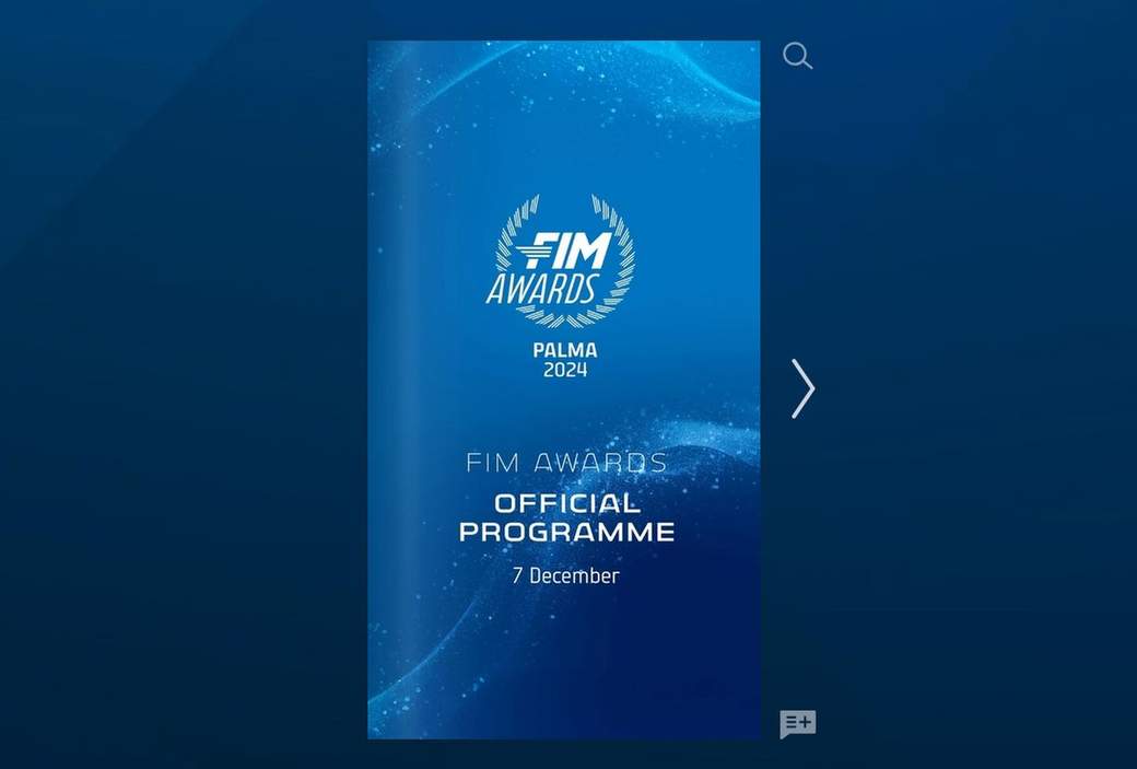 FIM Awards Official Programme now available online | FIM